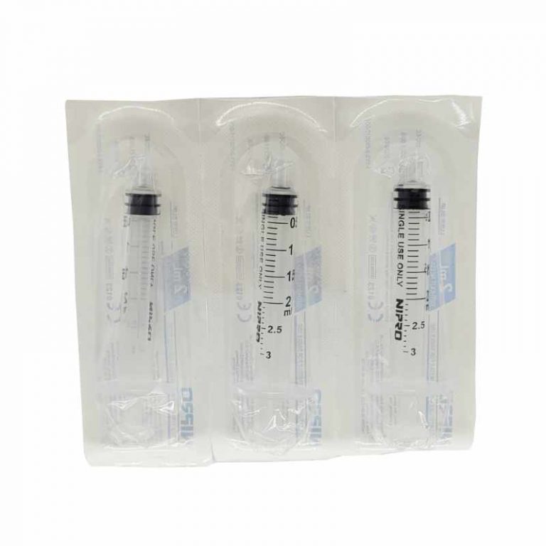 Jeringa de 3 cuerpos Nipro - YTSmed
